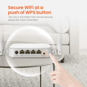 Tenda N300 Wireless Wi-fi Router + range extender - AY Tech Solutions