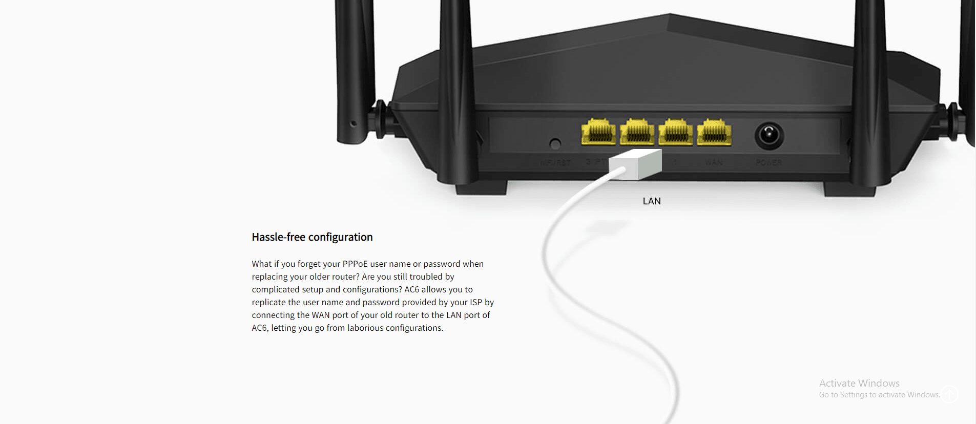 Tenda AC6 AC1200 Smart Dual-Band WiFi Router - AY Tech Solutions